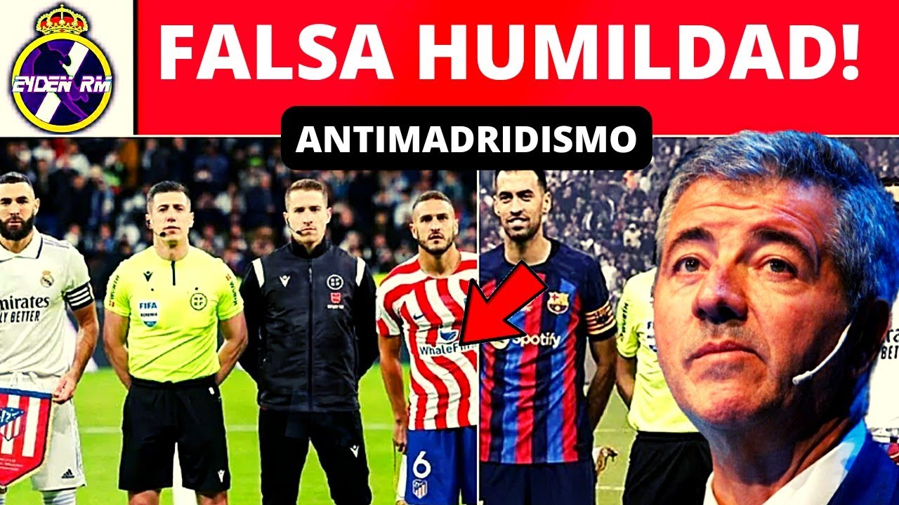 🚨EL ANTIMADRIDISMO ESTA MUY DESESPERADO CON EL REAL MADRID Y GIL MARÍN ...