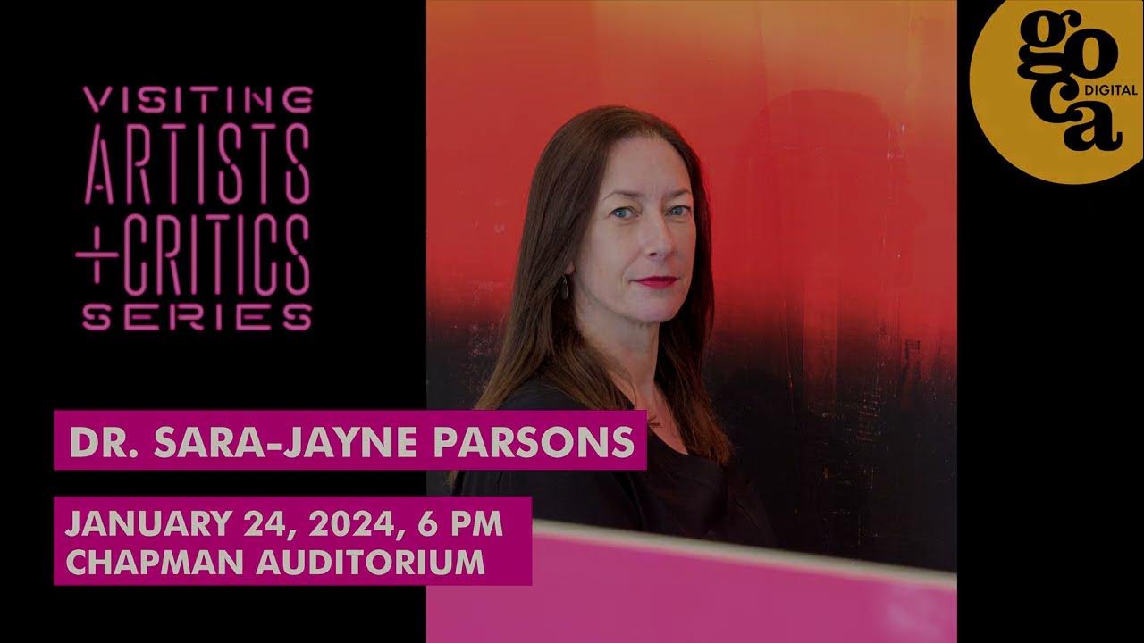 Dr. Sara-Jayne Parsons: UCCS Visiting Artists and Critics Series - YouTube