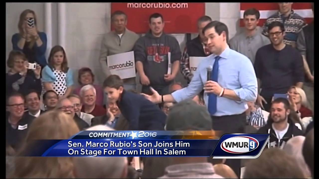 Dominick Rubio Joins Marco On Stage In Salem | Marco Rubio for ...