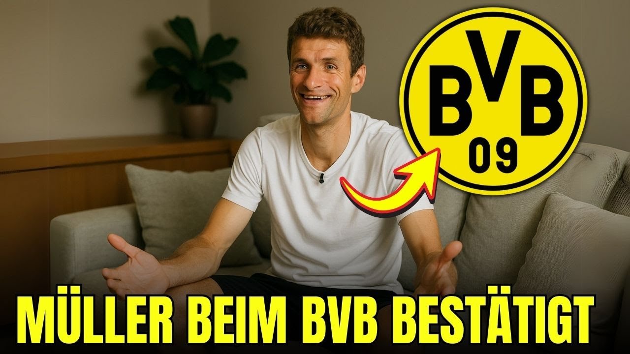 Thomas MÜLLER schockt DEUTSCHLAND mit BVB-WECHSEL! | nachrichten bvb ...