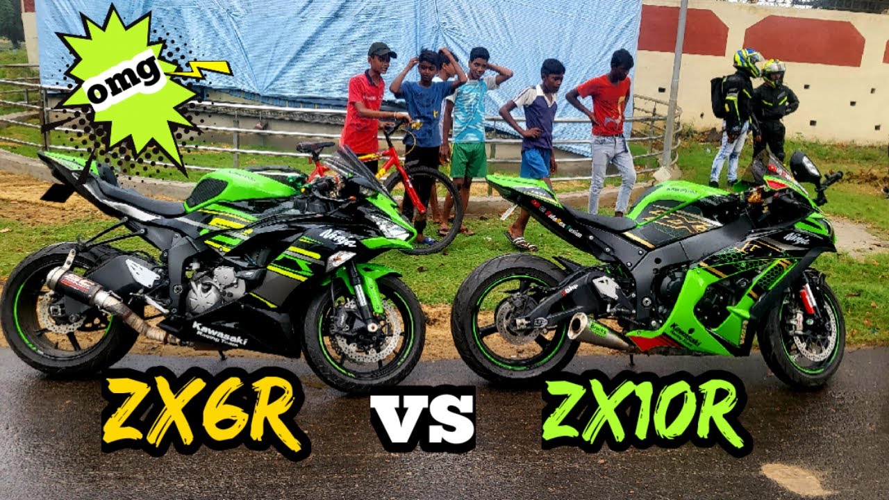 Finally Meet My Ex LOVE ZX6R // Ninja ZX10R vs ZX6R @RideRexFusion ...