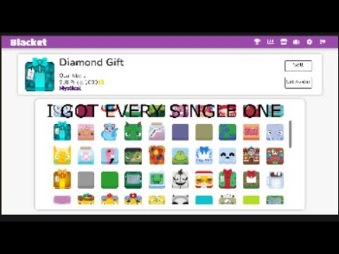 I GOT EVERY SINGLE BLOOK IN BLACKET - YouTube