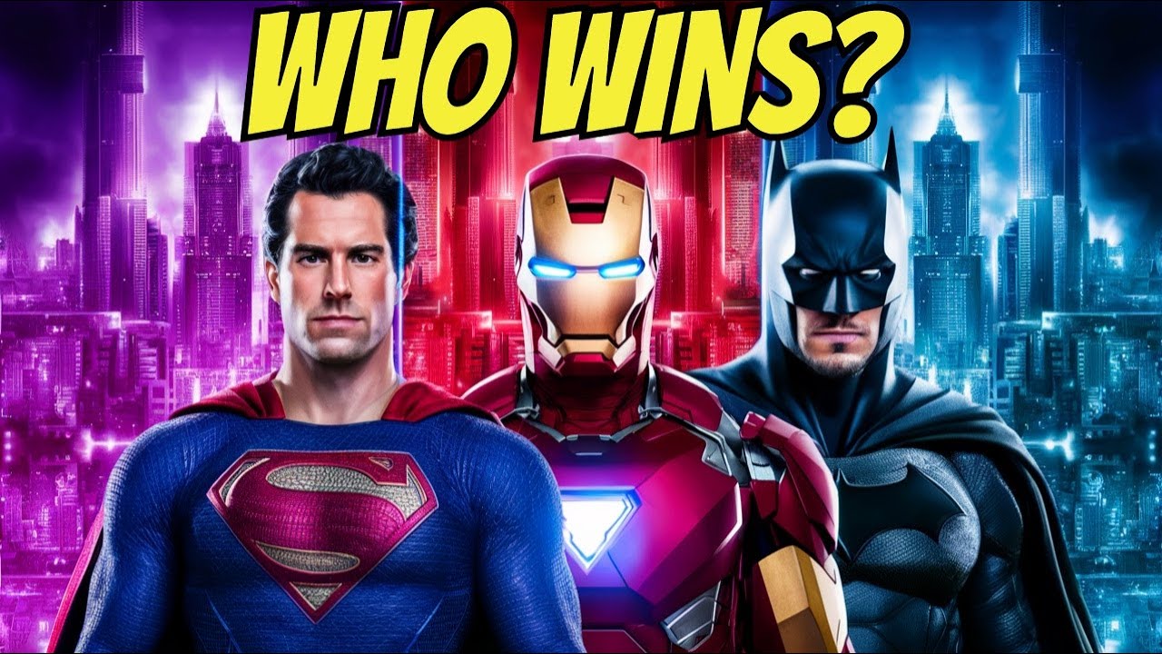 Superman vs Iron Man vs Batman – Epic Superhero Showdown! Who Wins the ...