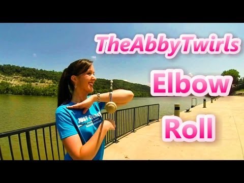 Elbow Roll - Novice Baton Twirling - How to Twirl a Baton - Baton Twirling Tutorial