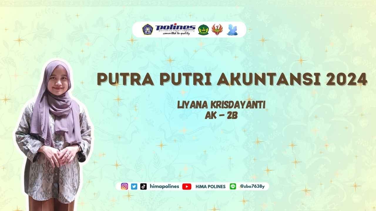 PUTRA PUTRI AKUNTANSI 2024_LIYANA KRISDAYANTI - YouTube