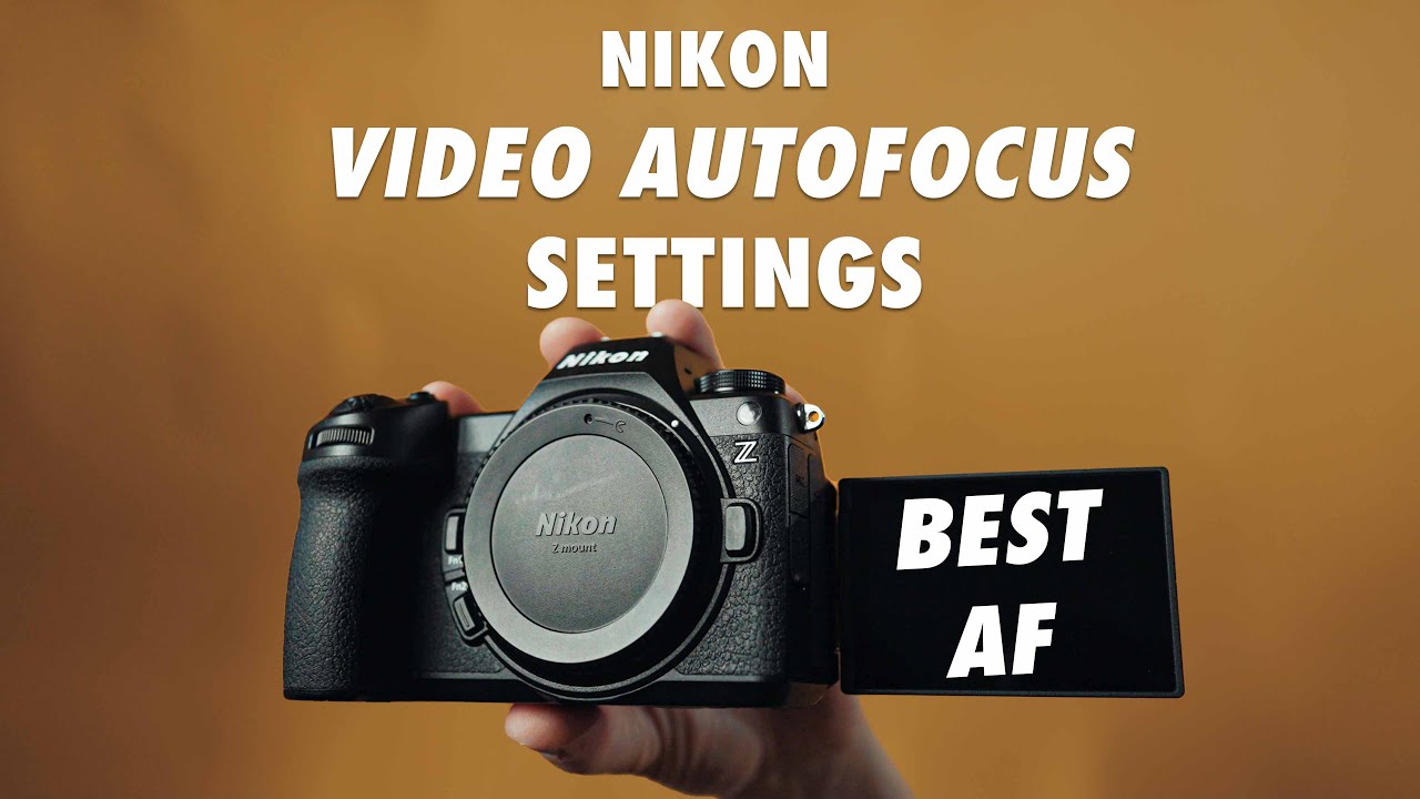 BEST Video Autofocus Settings For Nikon Cameras (Z6iii, Z8, Z9 AF) - YouTube