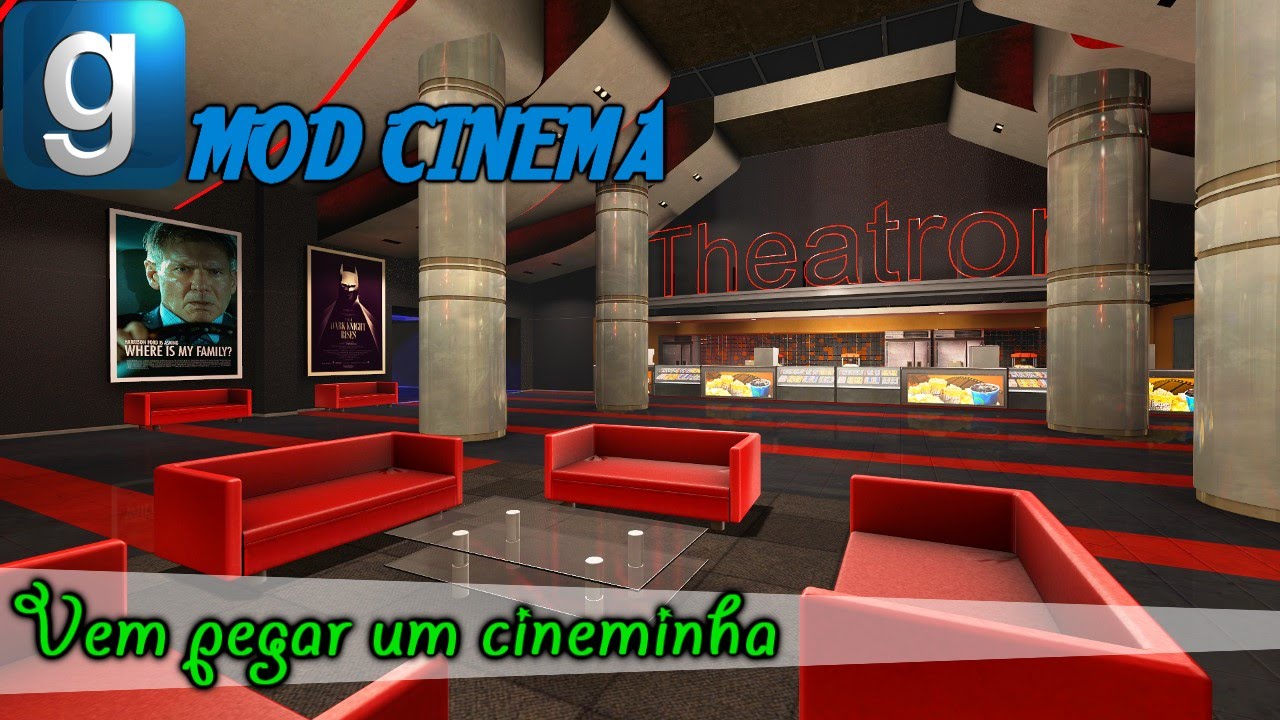 Garry's Mod - Cinema - Vem Pegar Um Cineminha [PT-BR] - YouTube