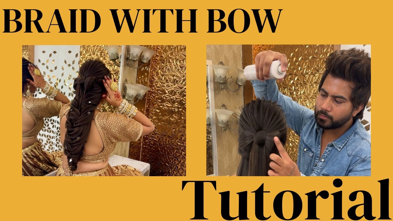 Easy & Best Tips Braid With Bow Tutorial | Kamal Hairstylist - YouTube
