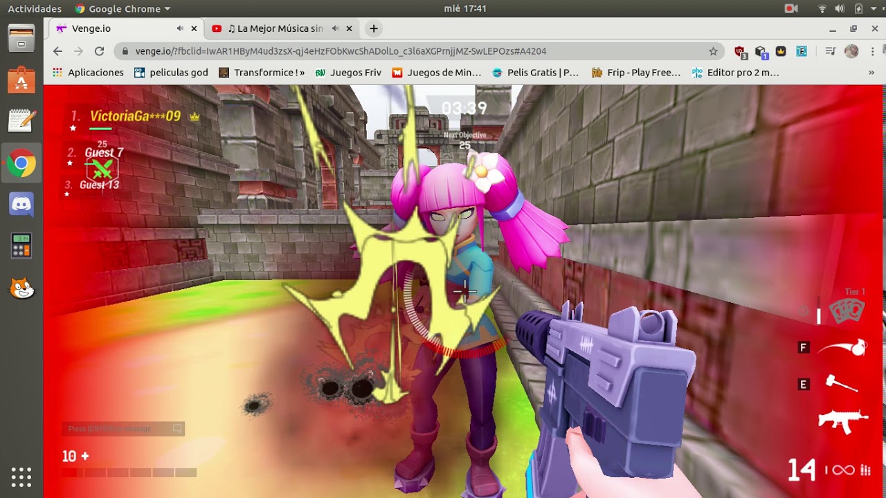 Gameplay de (Venge.io) - YouTube