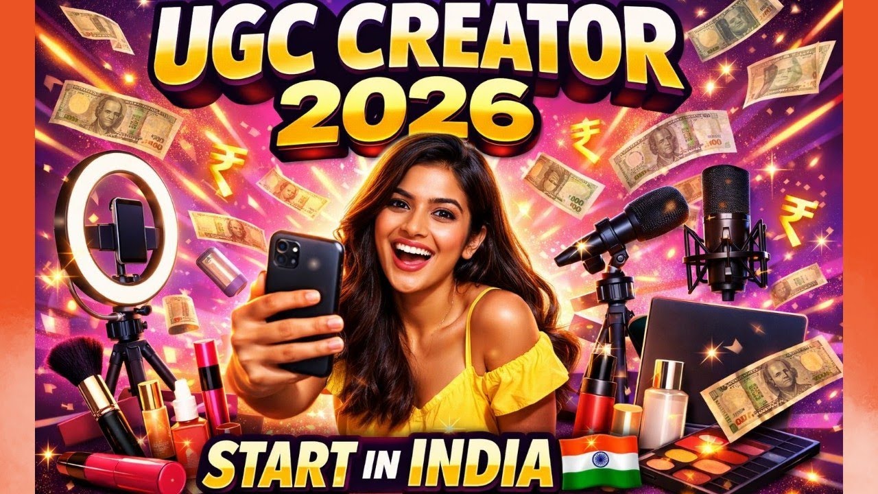 How to become UGC creator India 2026 || what is UGC? | How to earn 50k ...