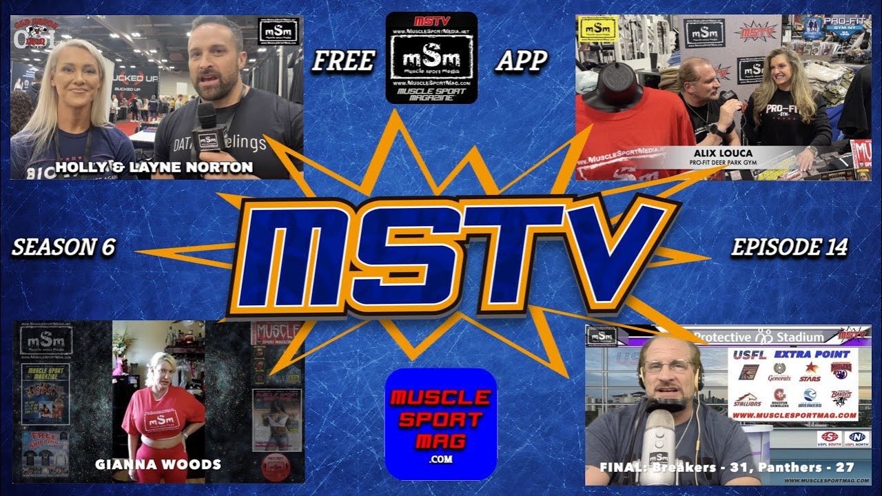 Holly & Layne Norton Arnold Expo / Alix Louca Pro-Fit Gym / Gianna ...