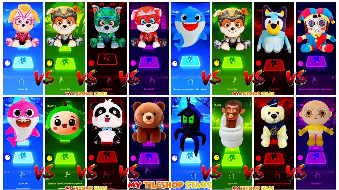 PAW Patrol: The Mighty Movie | Skye & Rubble & Rocky & Marshall All ...