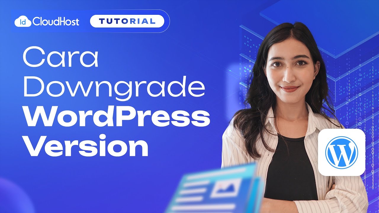 Cara Cepat Melakukan Downgrade WordPress Version - YouTube