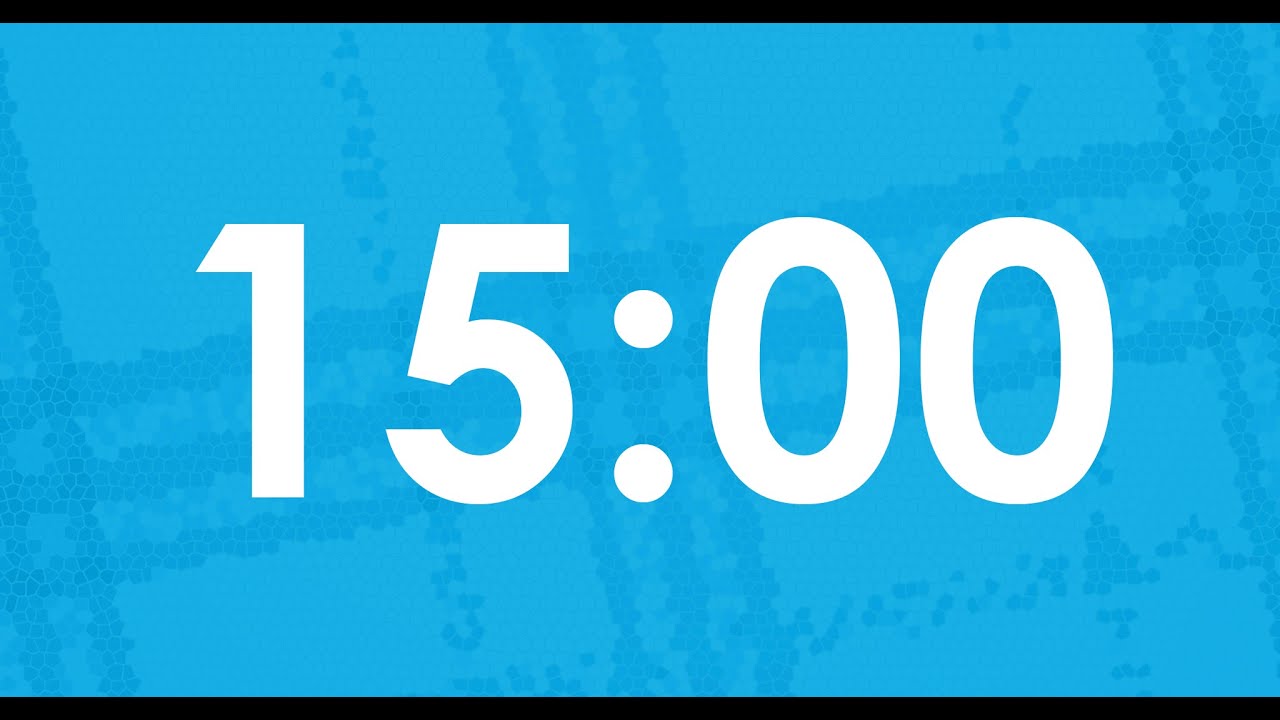 Fifteen-Minute (15 min) Countdown Timer - YouTube