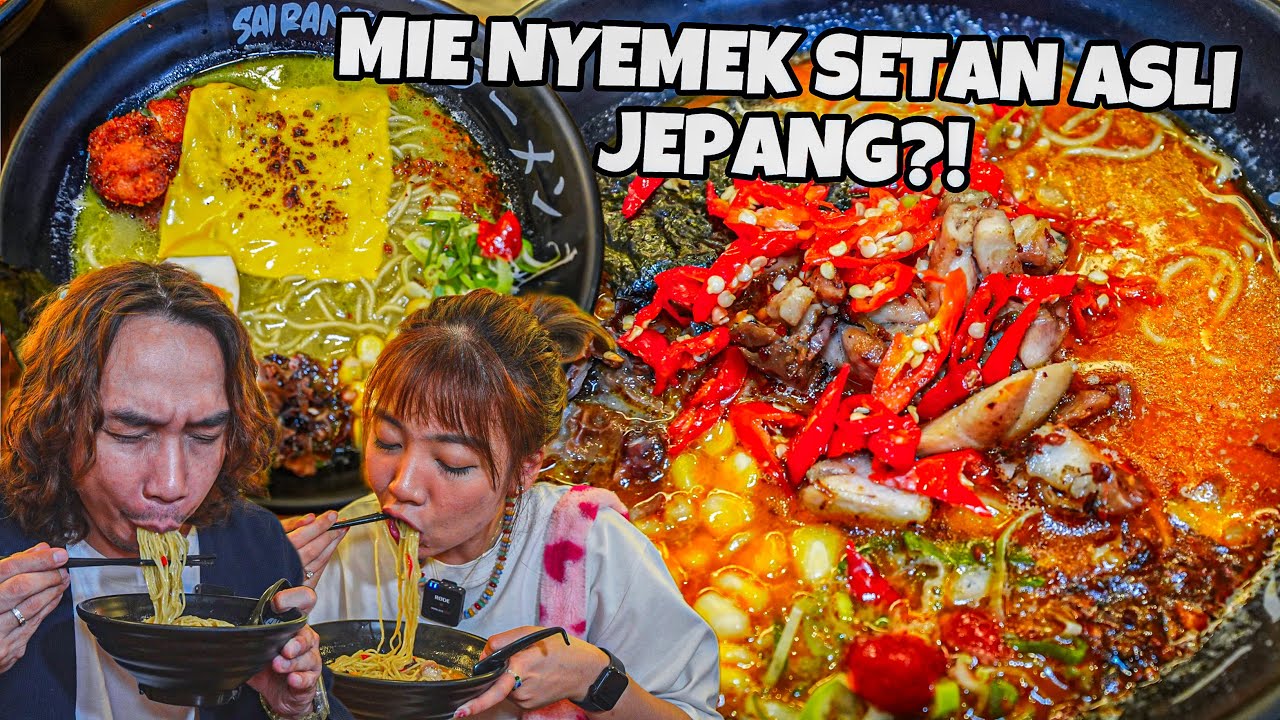 MIE NYEMEK SETAN ASLI JEPANG?! SEMANGKOK 70K?! - YouTube