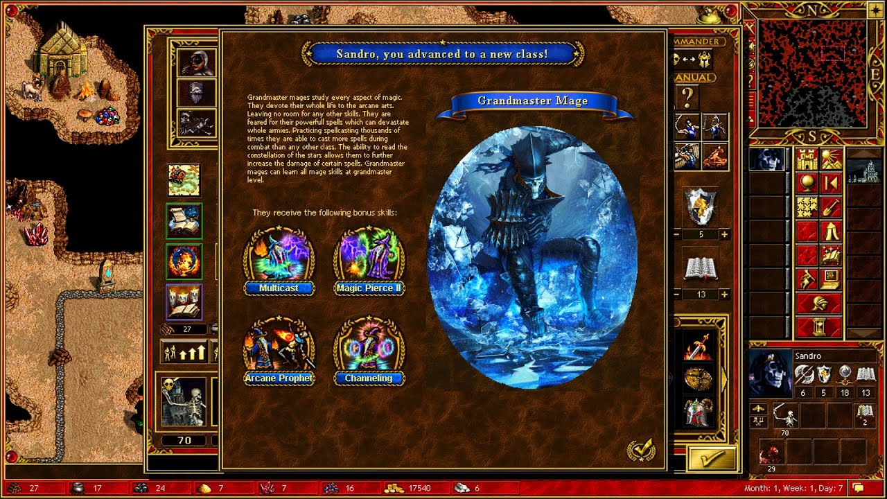 Advanced Class mod update v1.085 - starring Sandro, The Grand Master ...