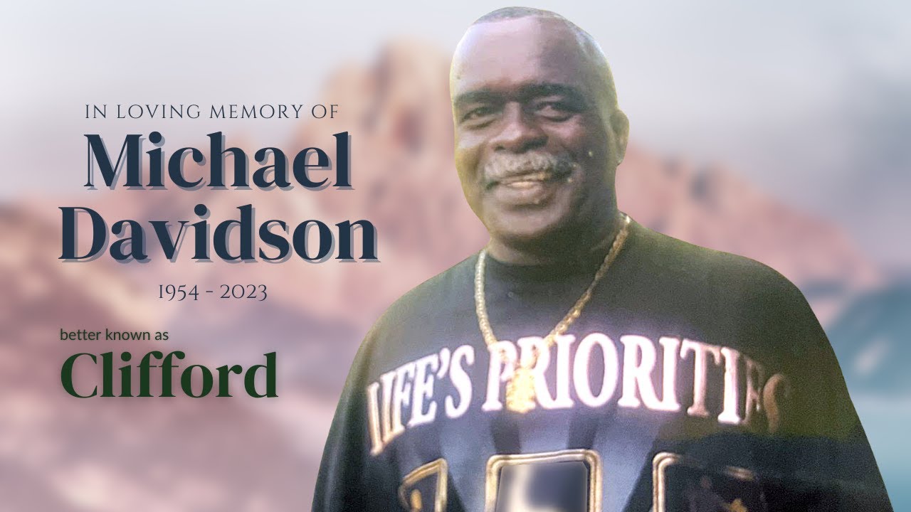 In loving memory of Michael Davidson better known as Clifford - YouTube
