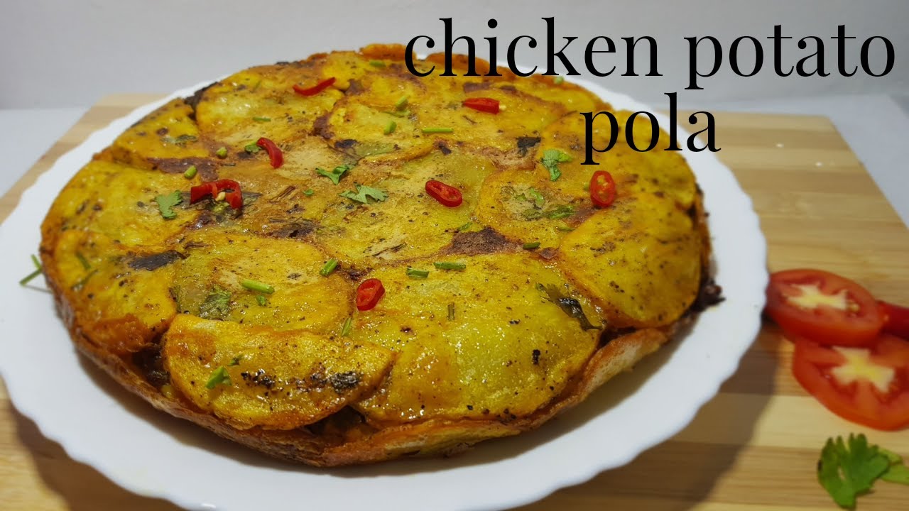 ചിക്കൻ പൊട്ടറ്റോ പോള|Chicken Cake|Iftar Special Snack Recipe|Chicken ...