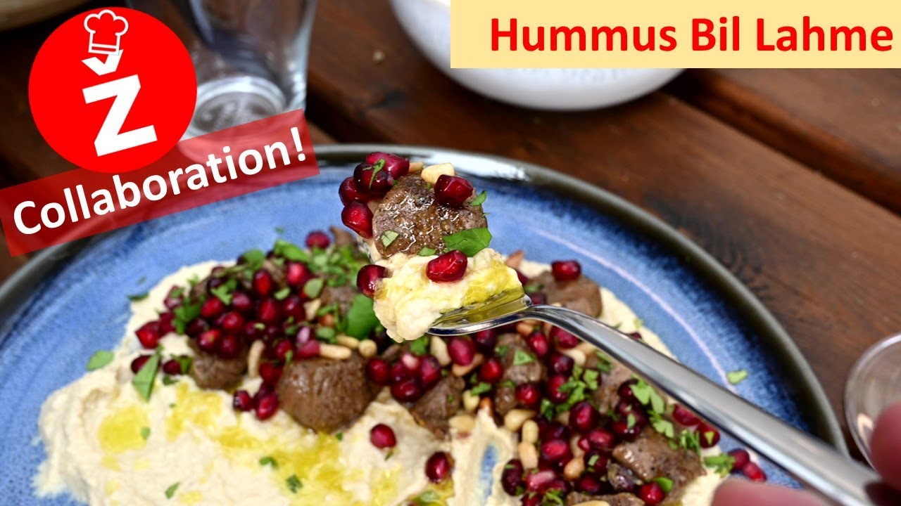Hummus Bil Lahme - was für ein tolles Gericht! #collaboration - YouTube