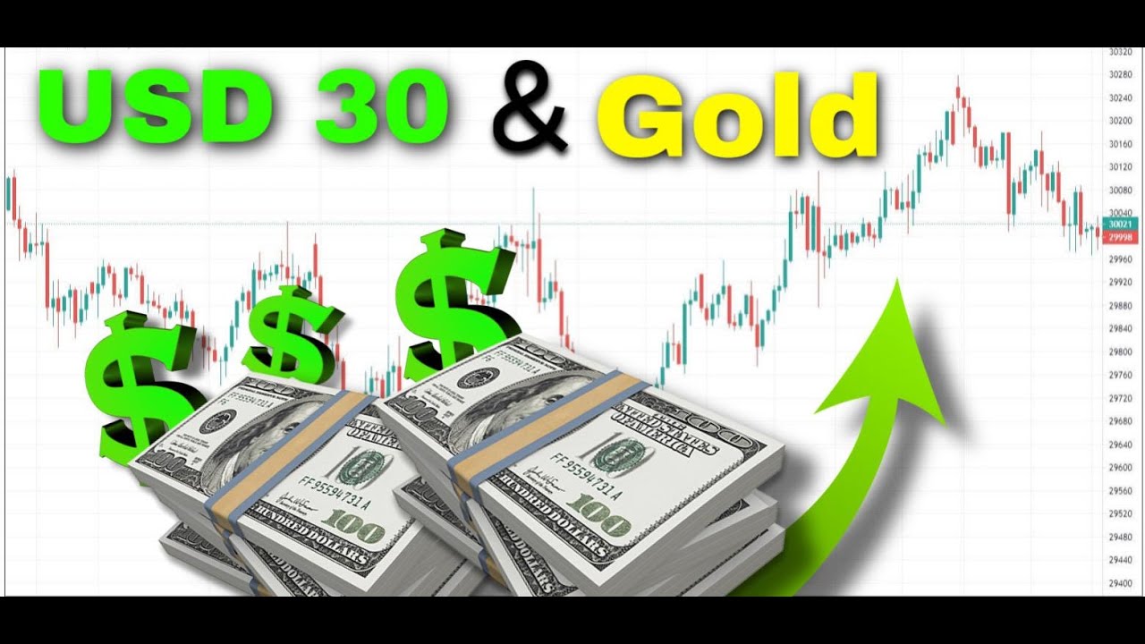Live Forex Trading US30 old & Gold - YouTube