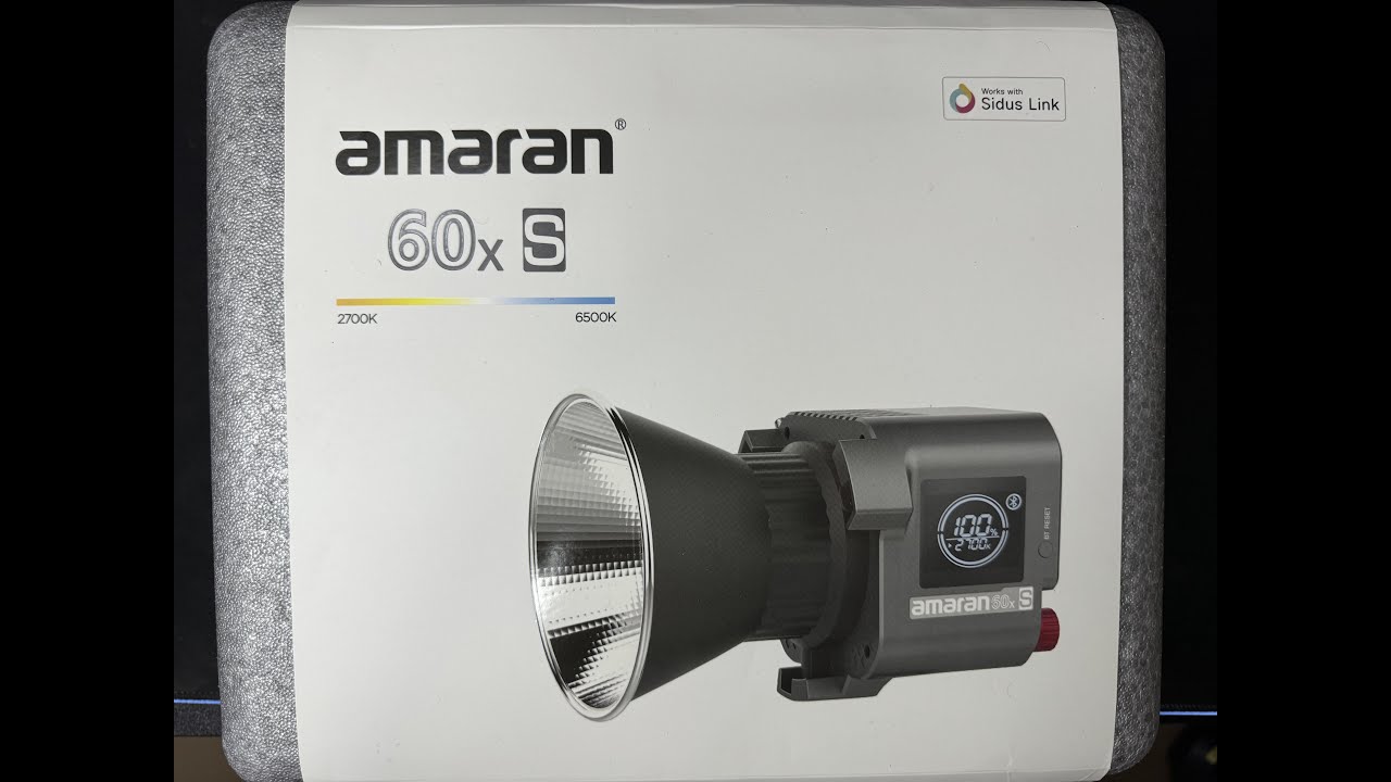 Amaran 60s x COB | Best LED Light? - YouTube