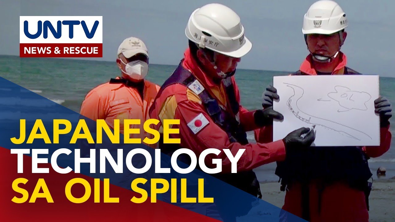 Paggamit ng oil snare at oil catcher technology, itinuro ng Japanese ...