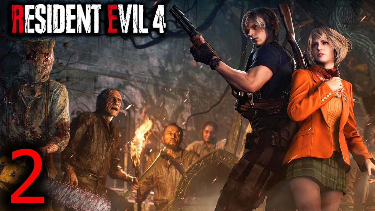 RESIDENT EVIL 4 REMAKE Gameplay Walkthrough Part 2 (Biohazard 4) - YouTube