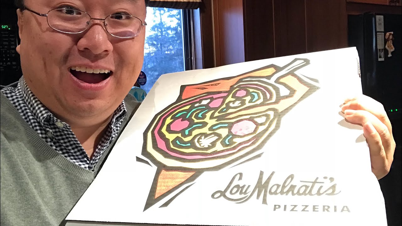 Checking out Chicago’s Lou Malnati’s Deep Dish Pizza - YouTube