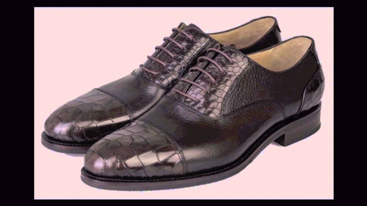 AVG Mens Hand Made Shoes - YouTube