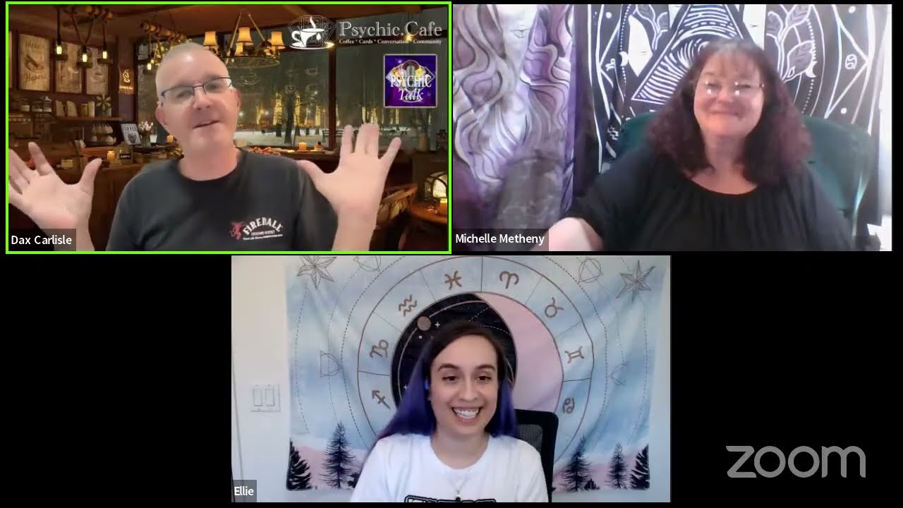 "Psychic Talk" Live! Monday, April 1st! ☕️ 😃 💜 🎙️ Replay - Watch ...