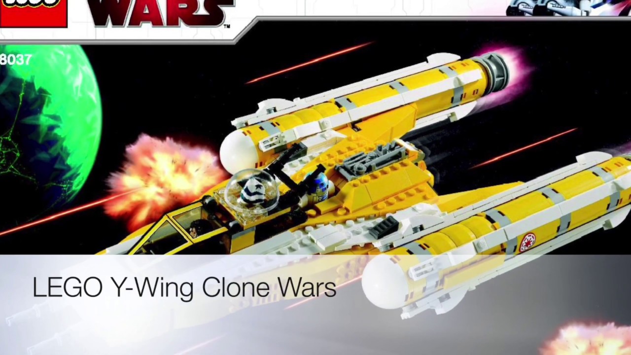 LEGO Y-Wing Clone Wars - YouTube