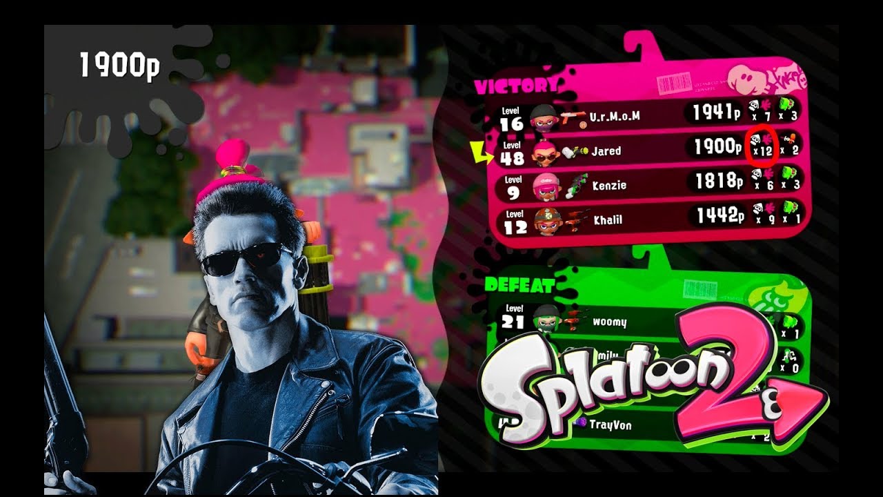TERMINATOR PLAYS SPLATOON 2? - YouTube
