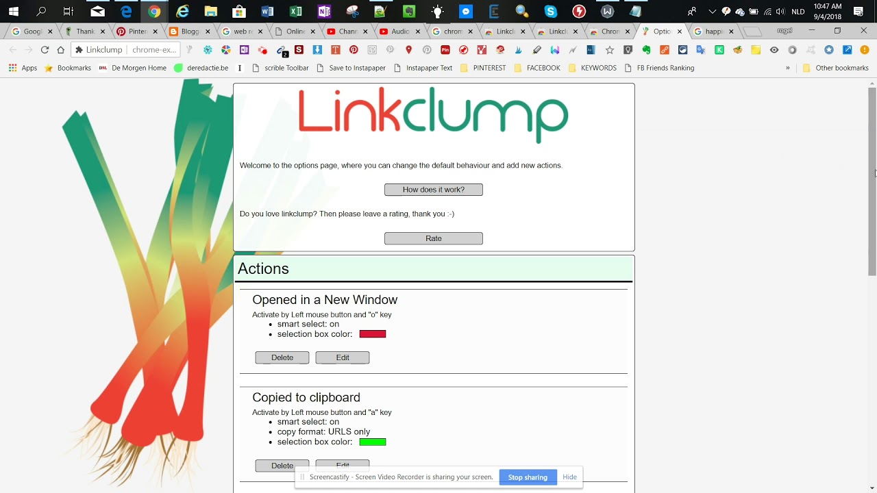 Linkclump - a Chrome Extension Time Saver - YouTube