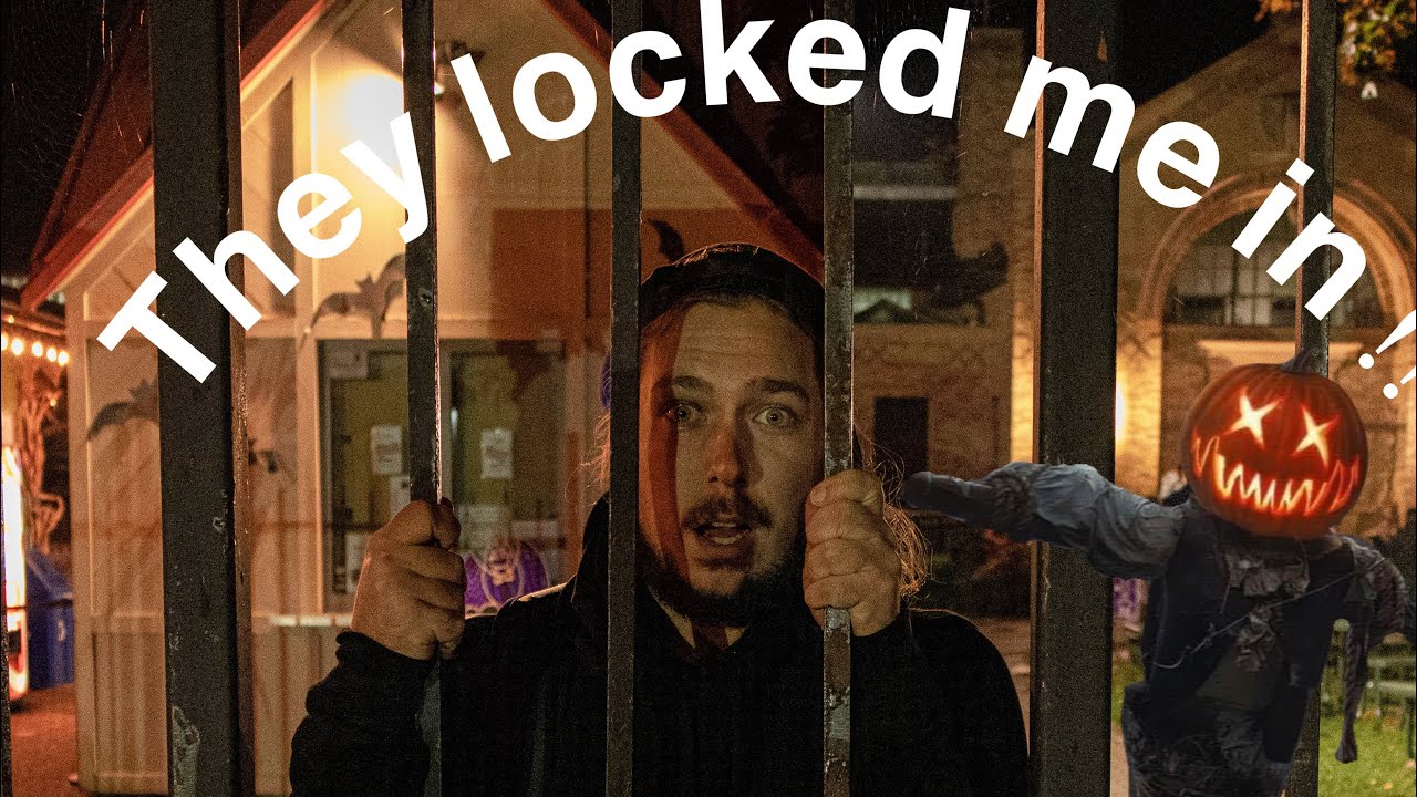 they locked me in !! - YouTube