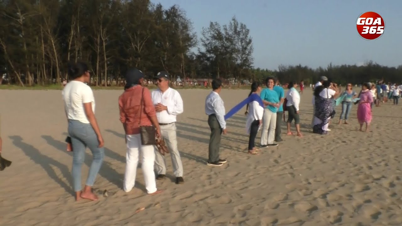 A human chain for river Mhadei: WATCH || KONKANI || GOA365 - YouTube
