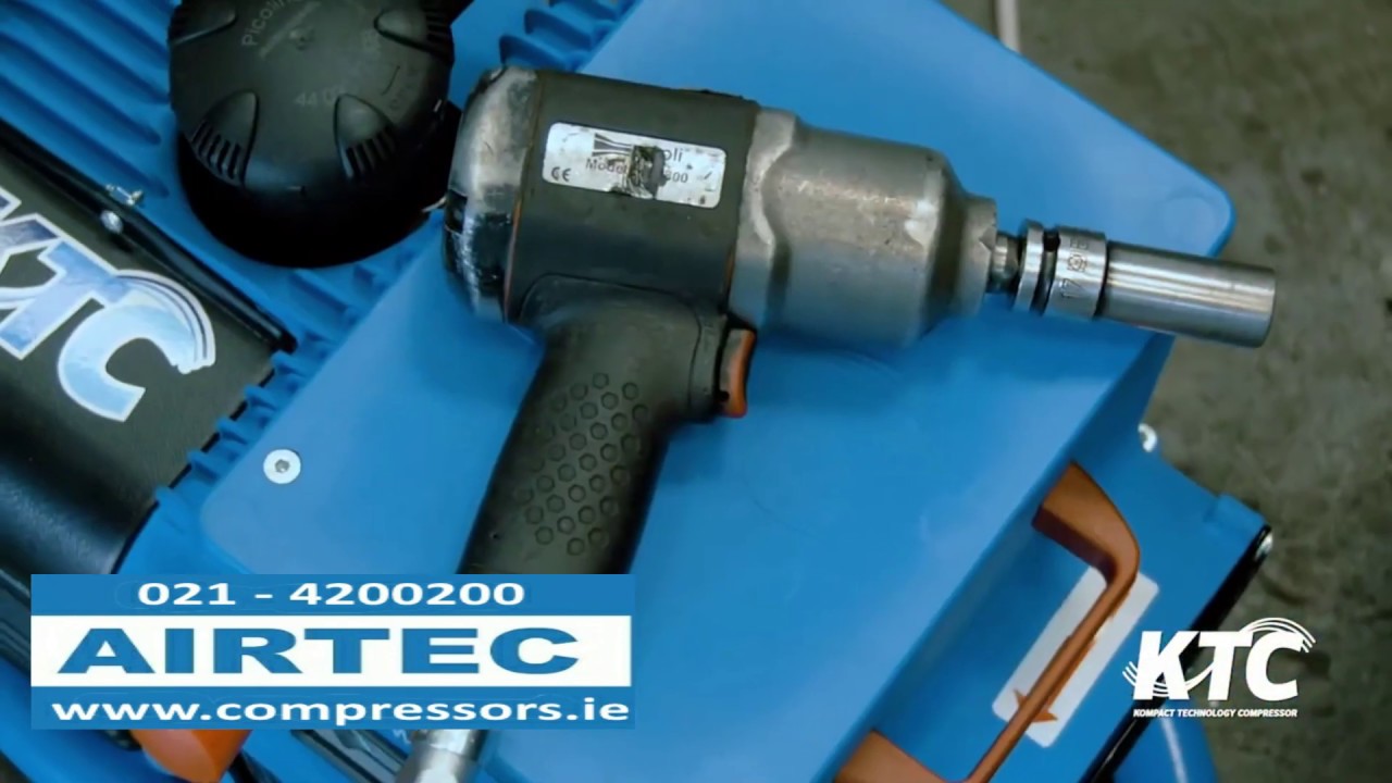 KTC Compack 2 230v Air Compressor - YouTube
