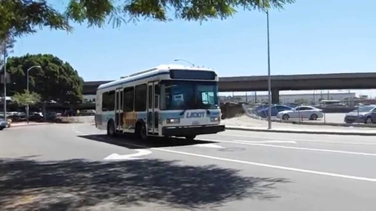 LADOT EL DORADO BUS 02017 NEAR UNION STATION IN LOS ANGELES - YouTube