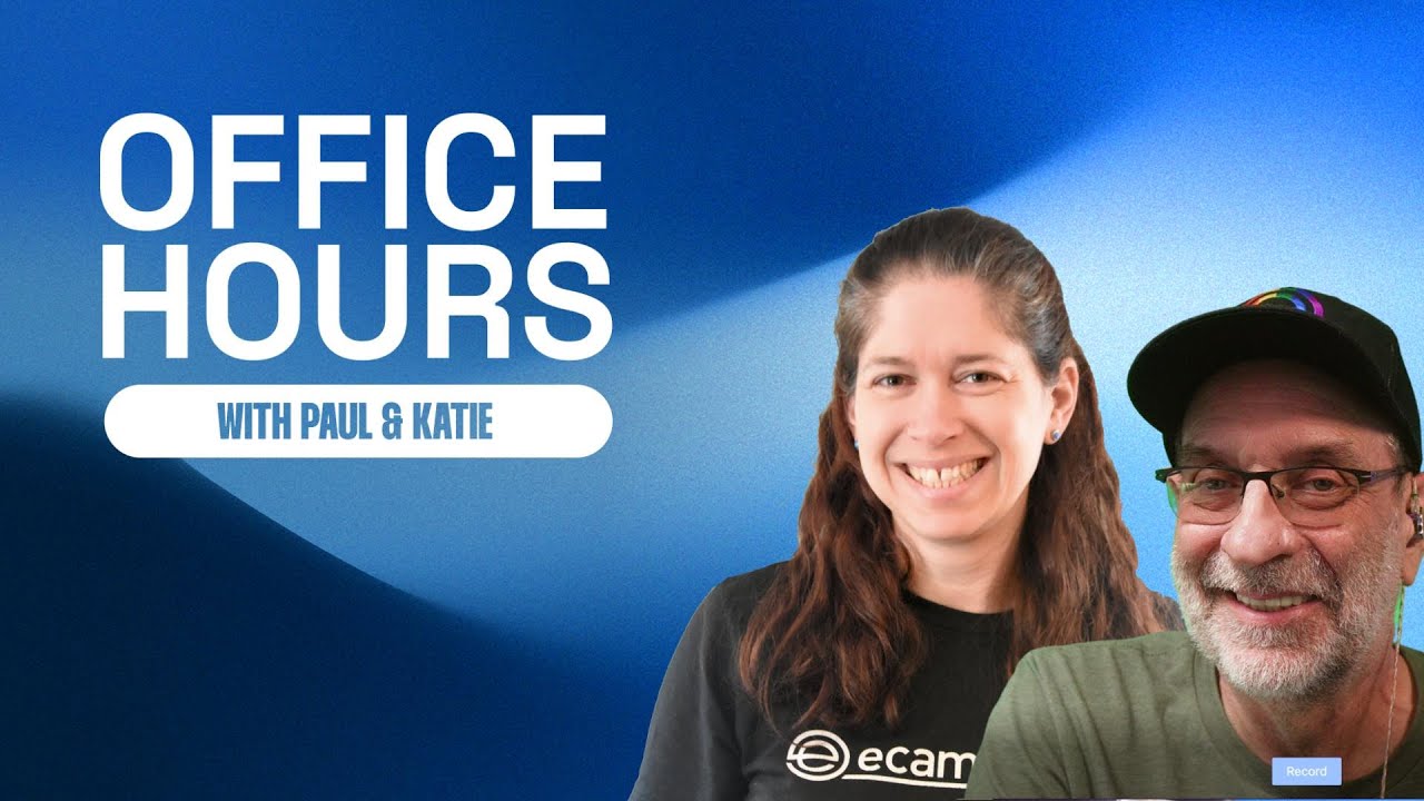 Ecamm Live Office Hours w/ Katie & Paul - YouTube