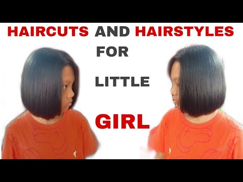 🔴 TRENDY HAIRCUTS | SHORT BOB CUT HAIRCUT FOR LITTLE GIRLS | CUTE HAIRCUT FOR CUTE LITTLE GIRL