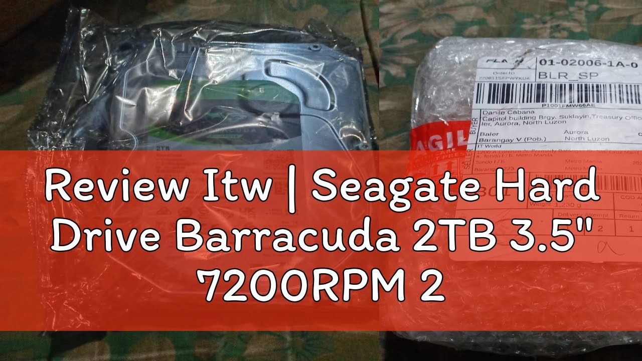 Review Itw | Seagate Hard Drive Barracuda 2TB 3.5" 7200RPM 256MB SATA ...