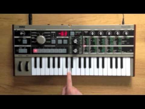 MicroKorg Drum Patch - Synthesis Tutorial - YouTube