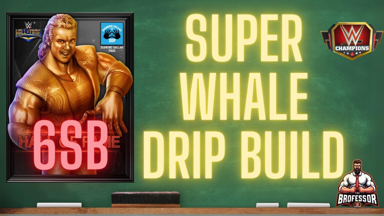 DDP SUPER WHALE BUILD - WWE Champions 6sb Preview - YouTube