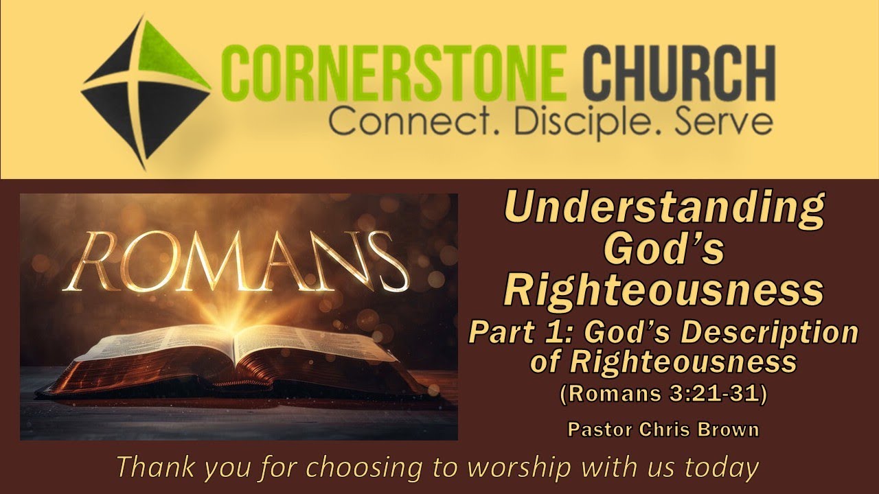 Understanding God’s Righteousness Part 1: God’s Description of ...