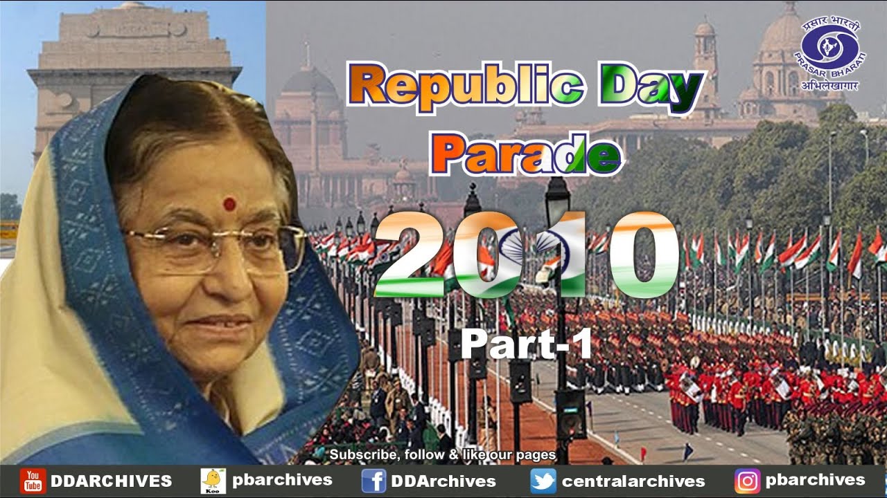 Republic Day Parade 26th January 2010 | Part -1 - YouTube