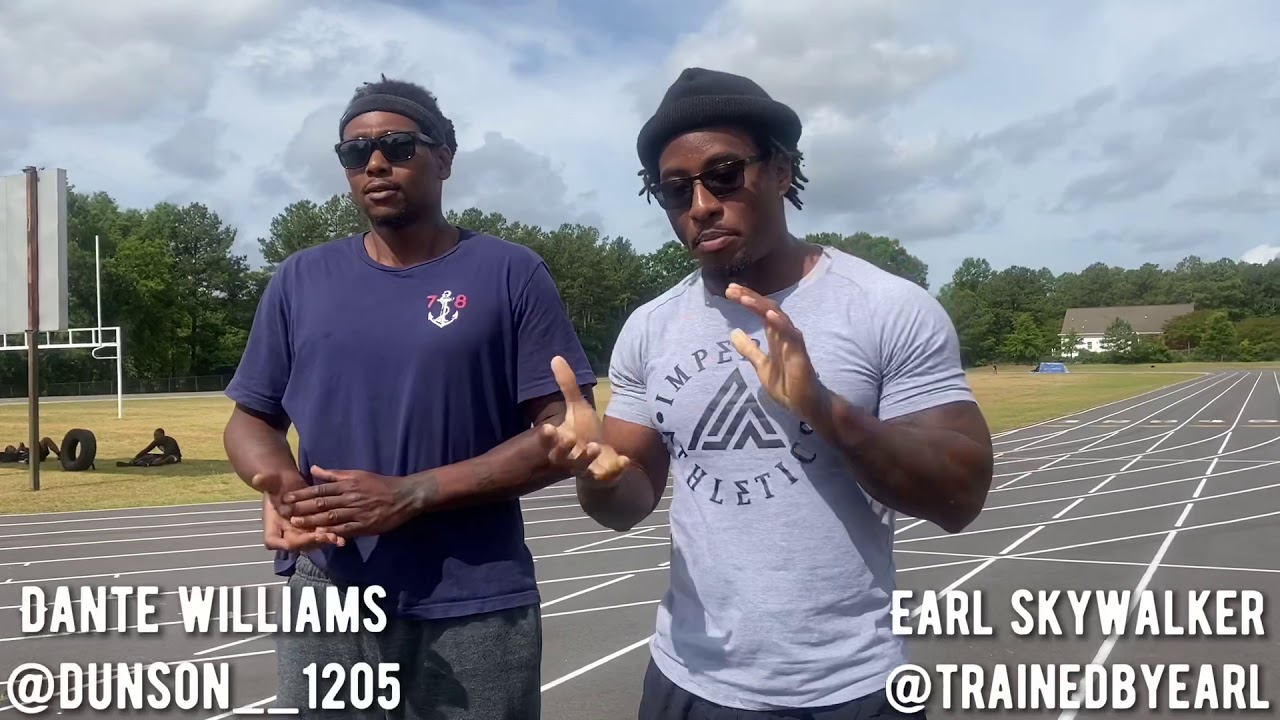 Core And Leg Workout with Dante Williams | TRAINED BY EARL - YouTube