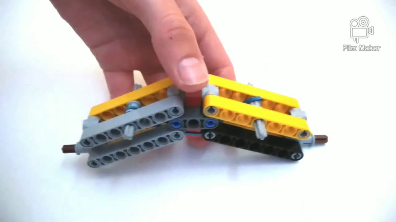 Lego Technic no.2 Single Rubber Band Suspension - YouTube