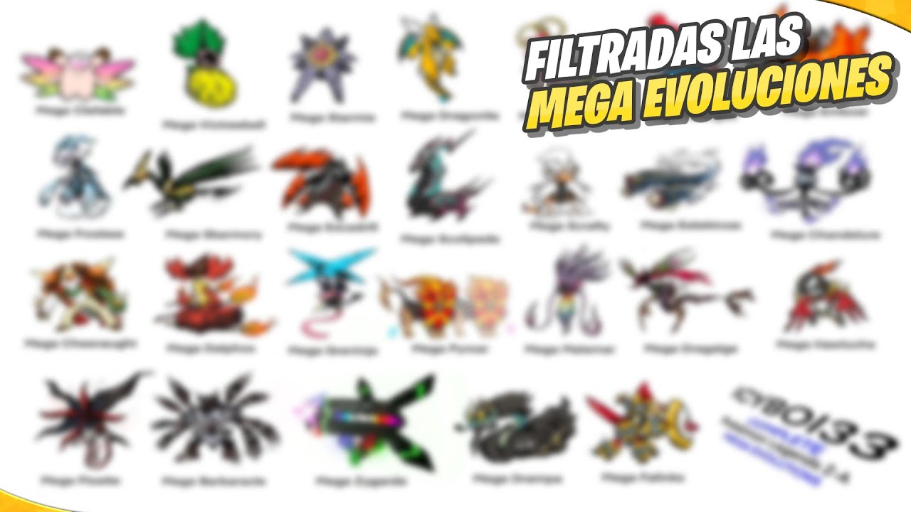 🔥 ¡OFICIAL! Filtradas todas las MEGA EVOLUCIONES de Pokémon Legends ZA ...