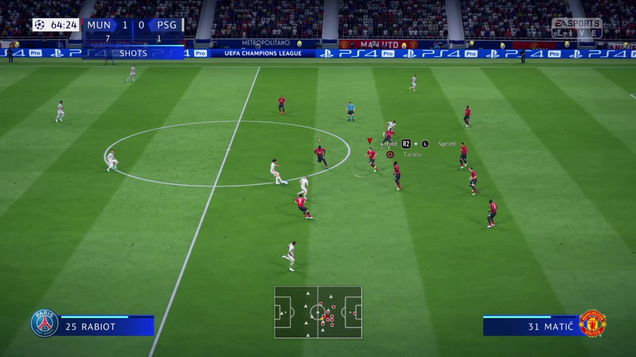 FIFA 19 DEMO_MU PsG - YouTube