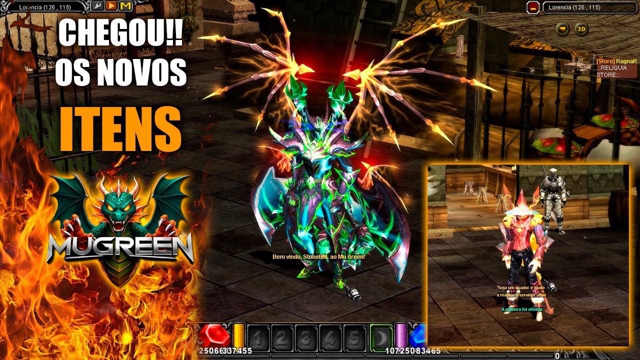 O MU GREEN É ESPECIALISTA EM FAZER ITENS BONITOS! INCRIVÉL - YouTube