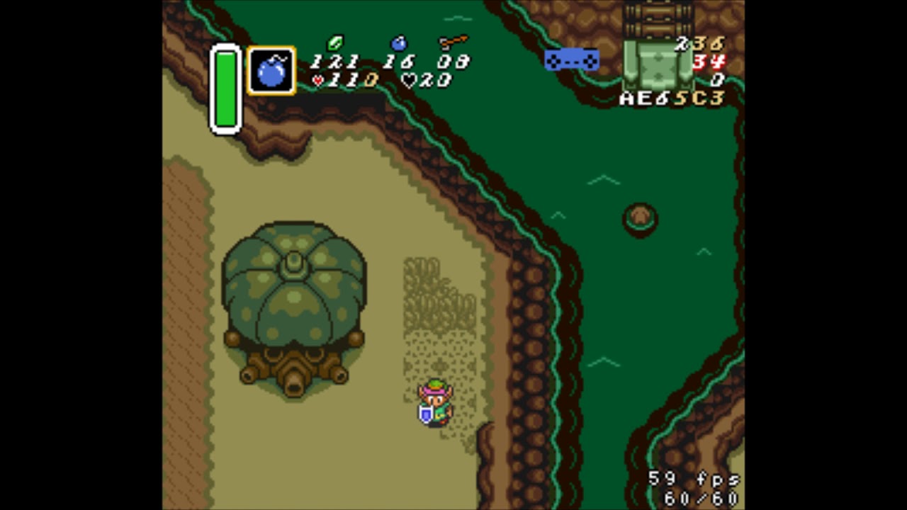 ENG ALTTP Bomb/Fake flipper - YouTube